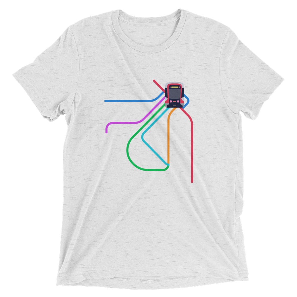 Muni Metro 2021 Map Shirt – Transit Supply
